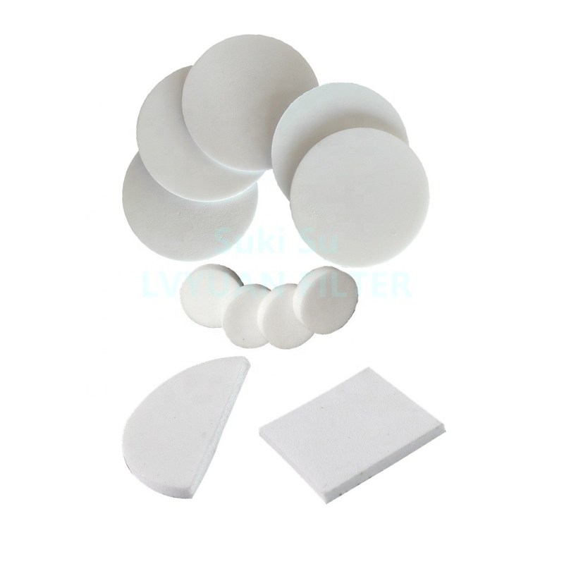0.1 Micron 13mm Food Grade PVDF PTFE Sintered Filter Disc